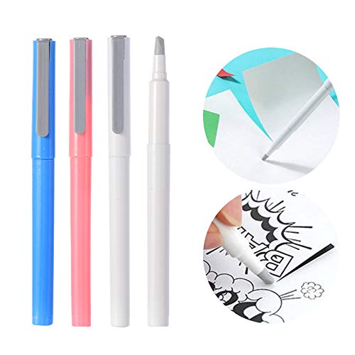 2PCS 5D DIY Diamond Painting Parchment Paper Cutter Ceramic Blade To Cut The Cover Perfectly Painting with Diamonds Tools Accessories (Blue&Pink)