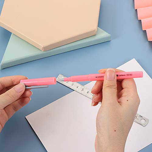 2PCS 5D DIY Diamond Painting Parchment Paper Cutter Ceramic Blade To Cut The Cover Perfectly Painting with Diamonds Tools Accessories (Blue&Pink)