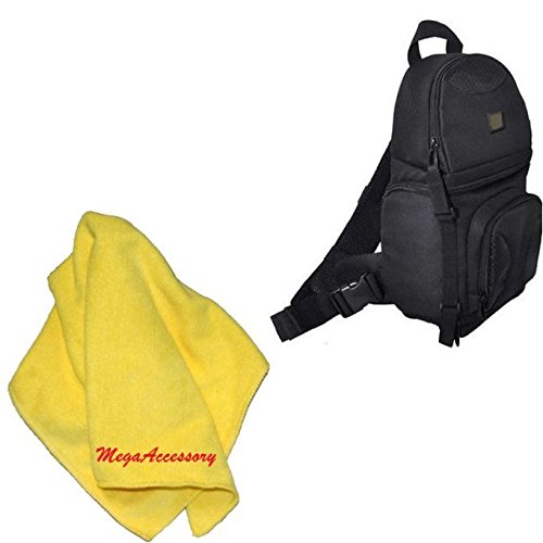 MegaAccessory Sling DSLR Camera Case Bag for Canon Rebel T3 and T5 DSLR Cameras
