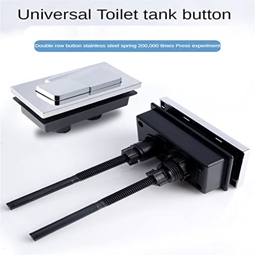 DDXPT 1PC Dual Flush Toilet Tank Button Water Saving Valves Universal Closestool Switch Press Bathroom (Color : As Shown, Size : D)