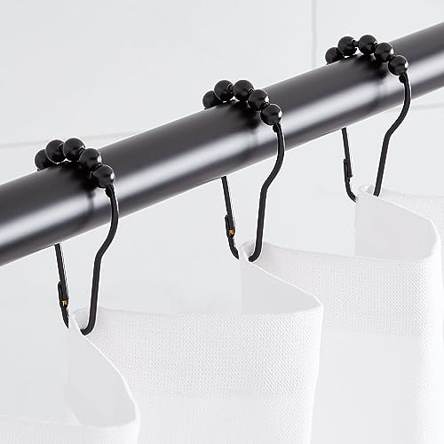 Signature Hardware 466818 Roller Ball Shower Curtain Rings - Set of 12 - Brushed Gold