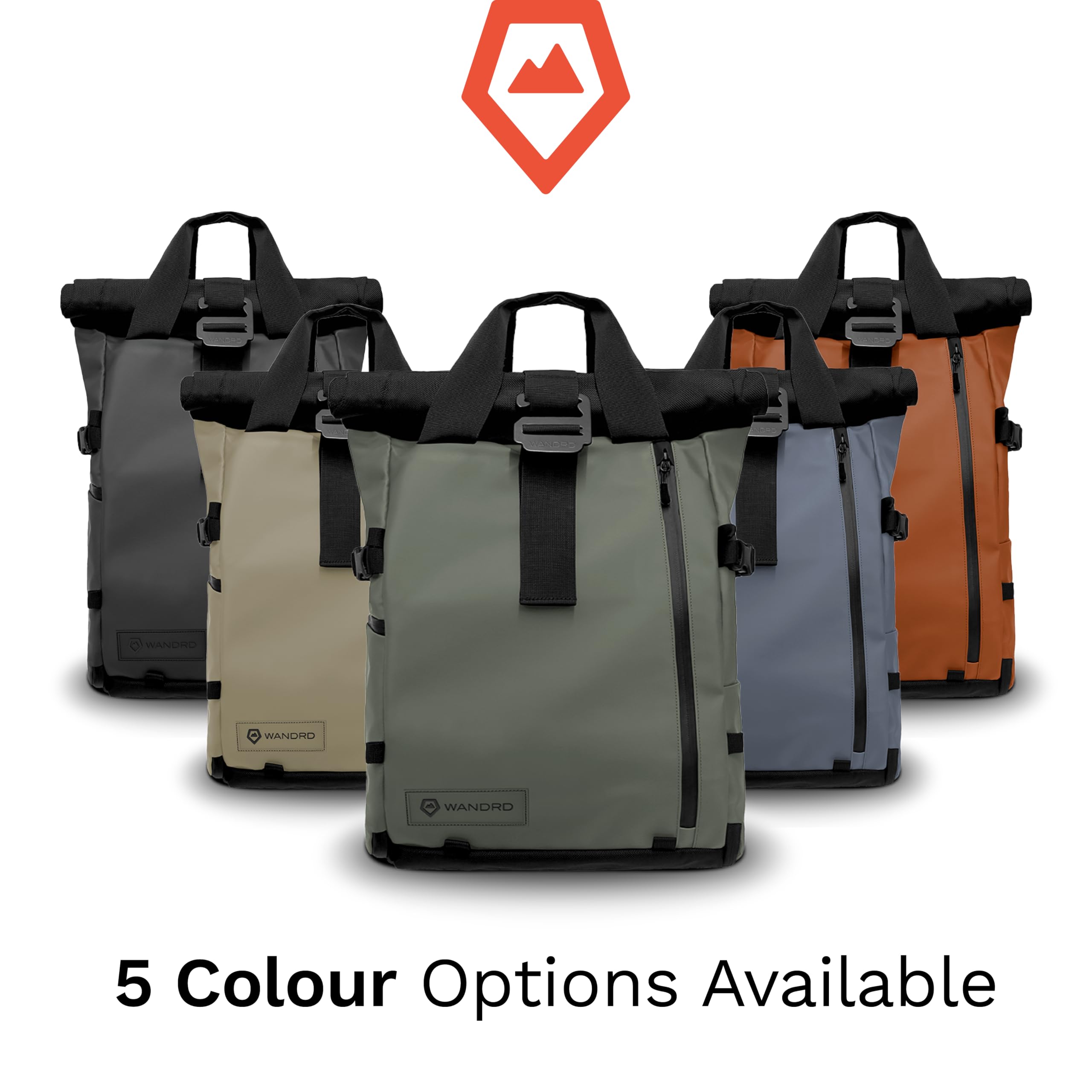 WANDRD All-New PRVKE 21L Photography Travel Backpack - Photo Bundle - Weather Resistant Camera Bag with Laptop Compartment (Wasatch Green)
