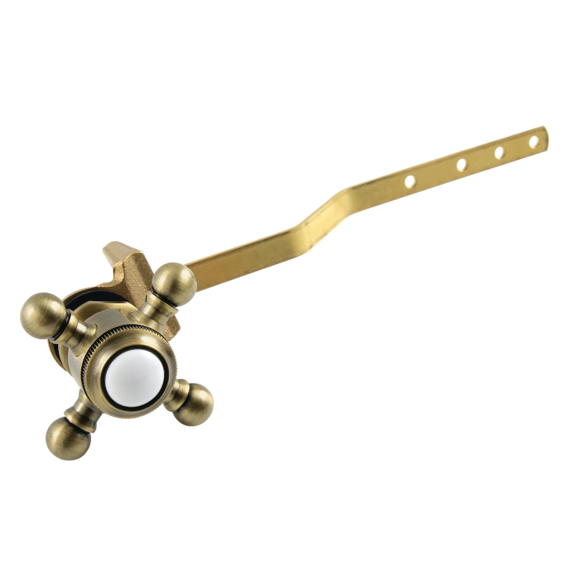 Kingston Brass Buckingham Front Mount Toilet Tank Lever Antique Brass