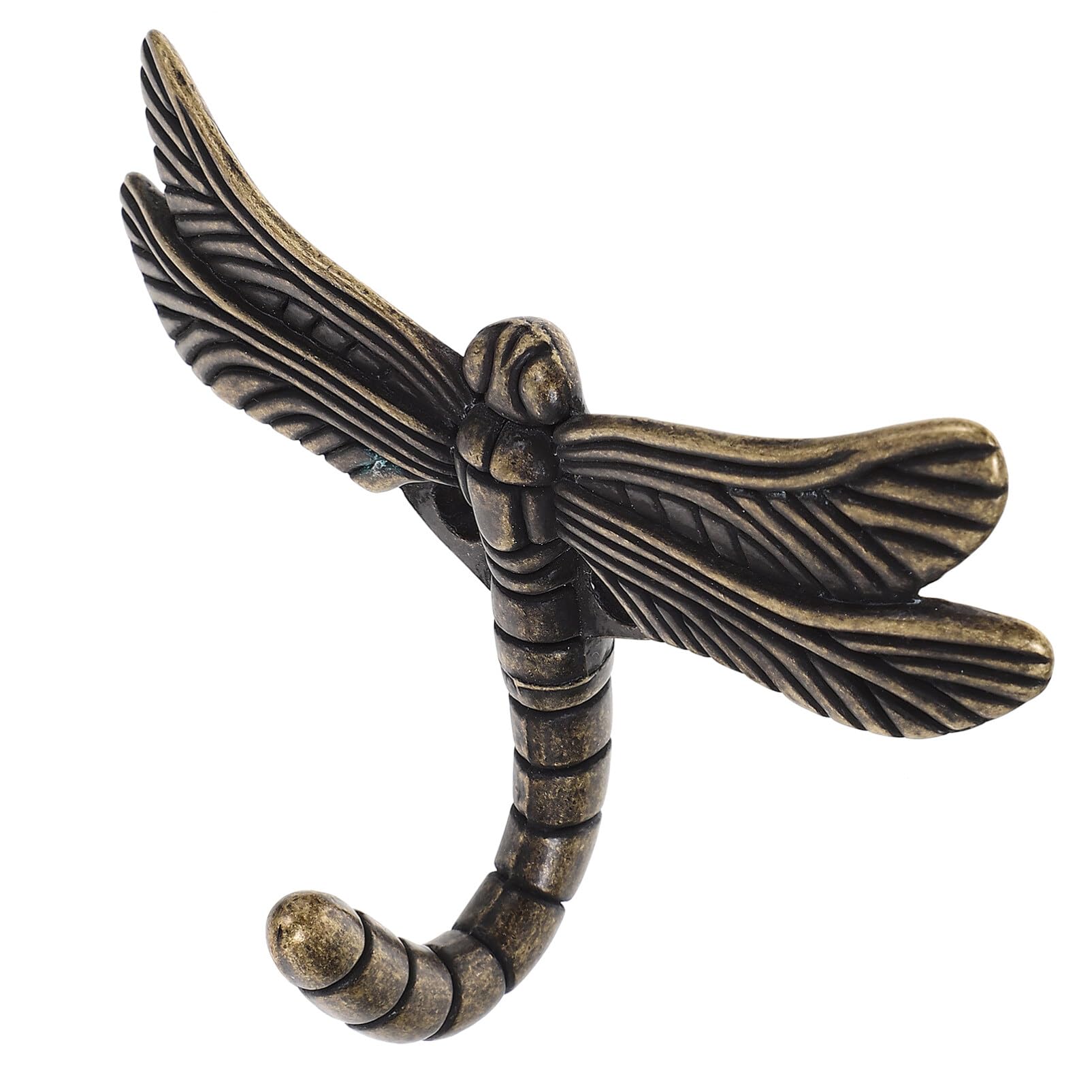 Cabilock Clothes Hangers Clothes Rack Hooks Dragonfly Shape Hook Wall Storage Hook Decorative Wall Hook Household Wall Hook Dragonfly Hook Key Hanger Towel Hook Zinc Alloy Clothing Key Hook