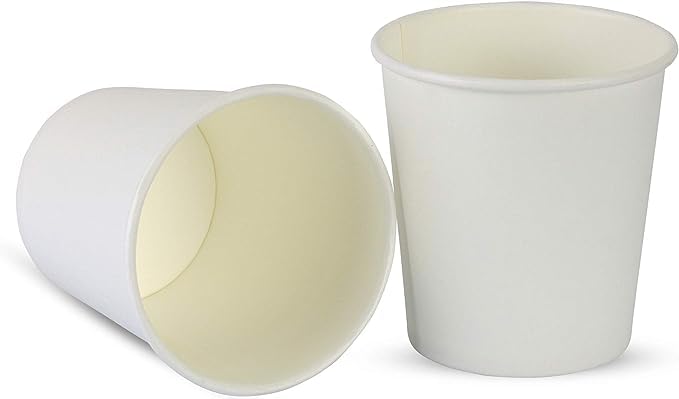 Rupert and Jeoffrey's Trading Co. Paper Cups Disposable, Hot Coffee Cups (50, 4 oz.)