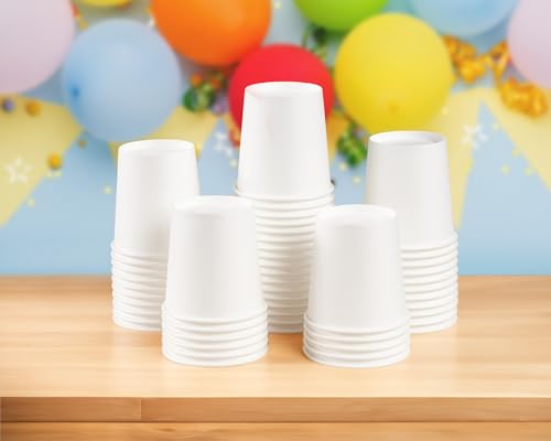 Rupert and Jeoffrey's Trading Co. Paper Cups Disposable, Hot Coffee Cups (50, 4 oz.)