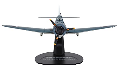TANG DYNASTY 1:72 SBD Dauntless Dive Bomber Metal Plane Model,United States Navy,World War II, Military Airplane Model,Diecast Plane,for Collecting and Gift