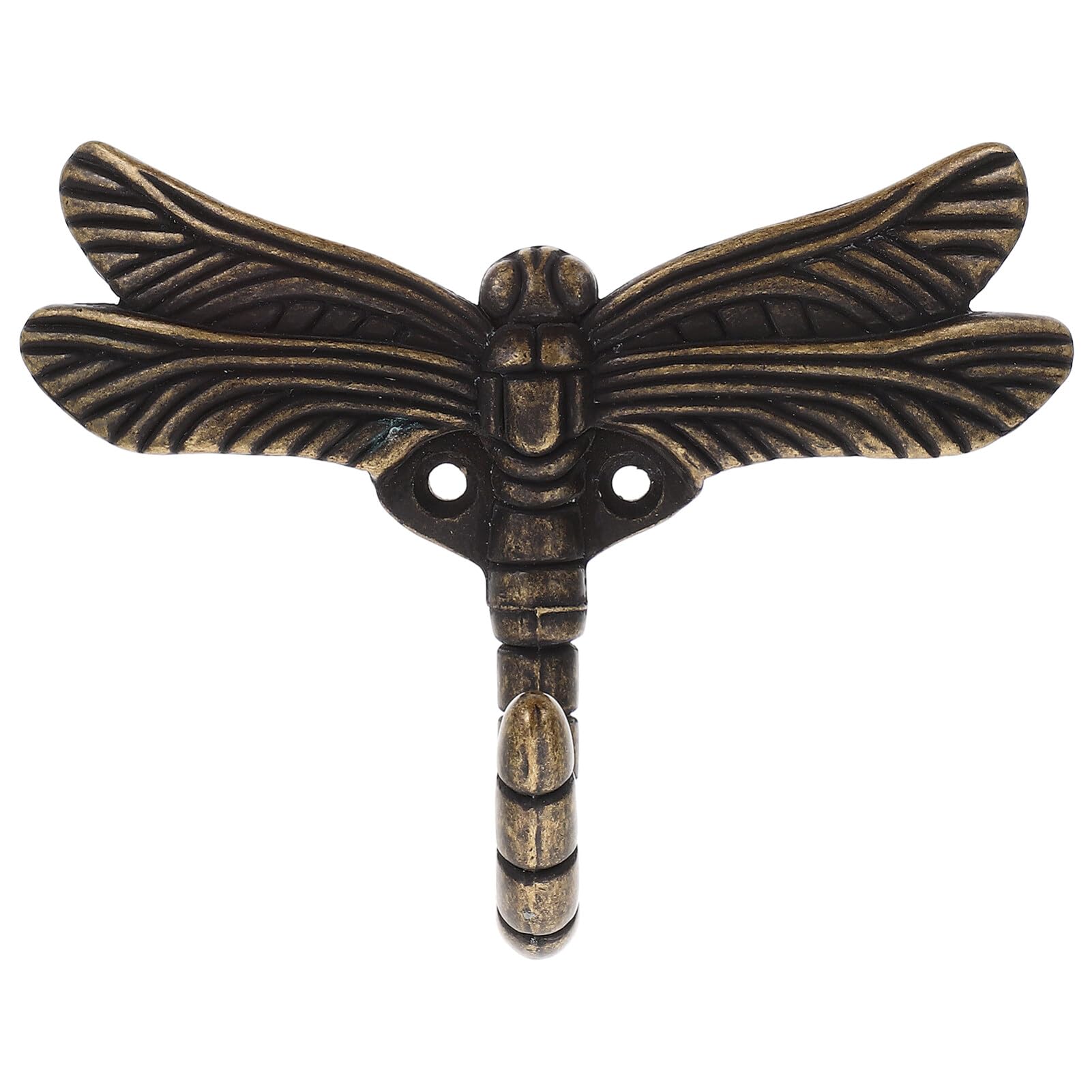 Cabilock Clothes Hangers Clothes Rack Hooks Dragonfly Shape Hook Wall Storage Hook Decorative Wall Hook Household Wall Hook Dragonfly Hook Key Hanger Towel Hook Zinc Alloy Clothing Key Hook