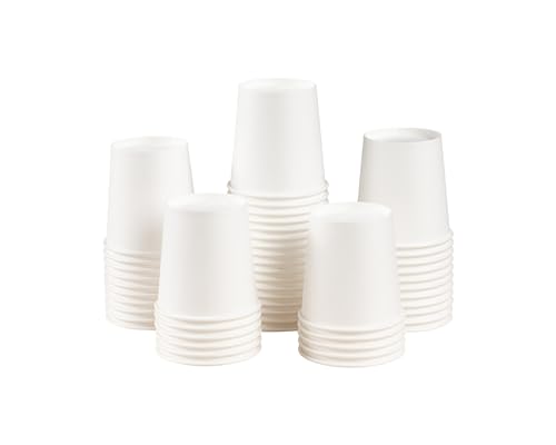 Rupert and Jeoffrey's Trading Co. Paper Cups Disposable, Hot Coffee Cups (50, 4 oz.)