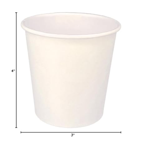 Rupert and Jeoffrey's Trading Co. Paper Cups Disposable, Hot Coffee Cups (50, 4 oz.)