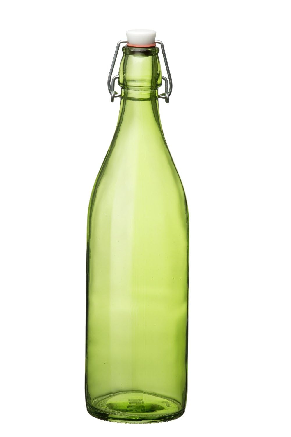 Bormioli Rocco Giara Sky Blue Glass Bottle With Stopper 33 3/4oz
