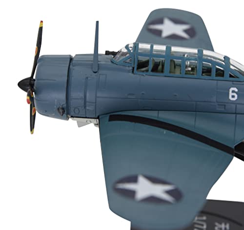 TANG DYNASTY 1:72 SBD Dauntless Dive Bomber Metal Plane Model,United States Navy,World War II, Military Airplane Model,Diecast Plane,for Collecting and Gift