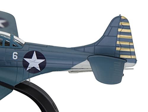 TANG DYNASTY 1:72 SBD Dauntless Dive Bomber Metal Plane Model,United States Navy,World War II, Military Airplane Model,Diecast Plane,for Collecting and Gift