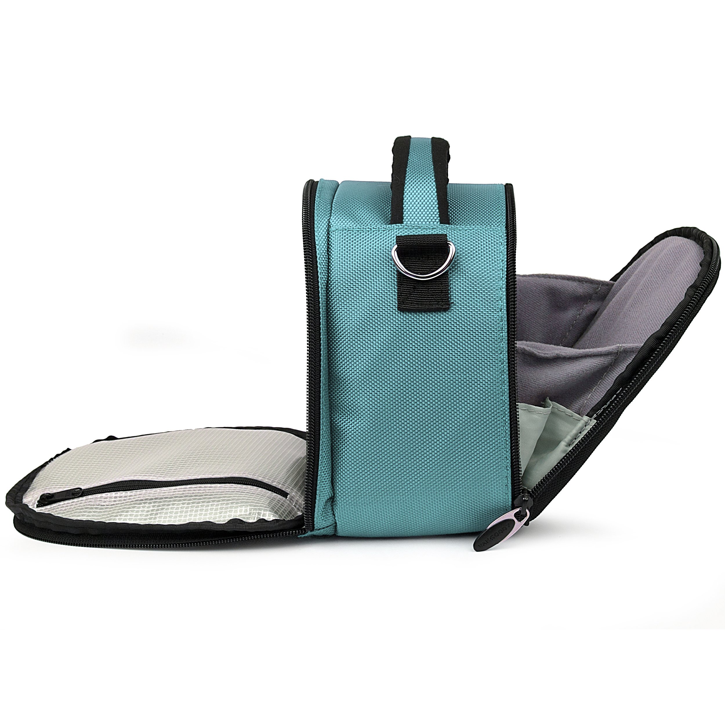 Laurel Travel Camera Bag Case For Canon EOS, 5Ds, 5Ds R, 7D Mark II, Mark 3 EF DSLR Camera