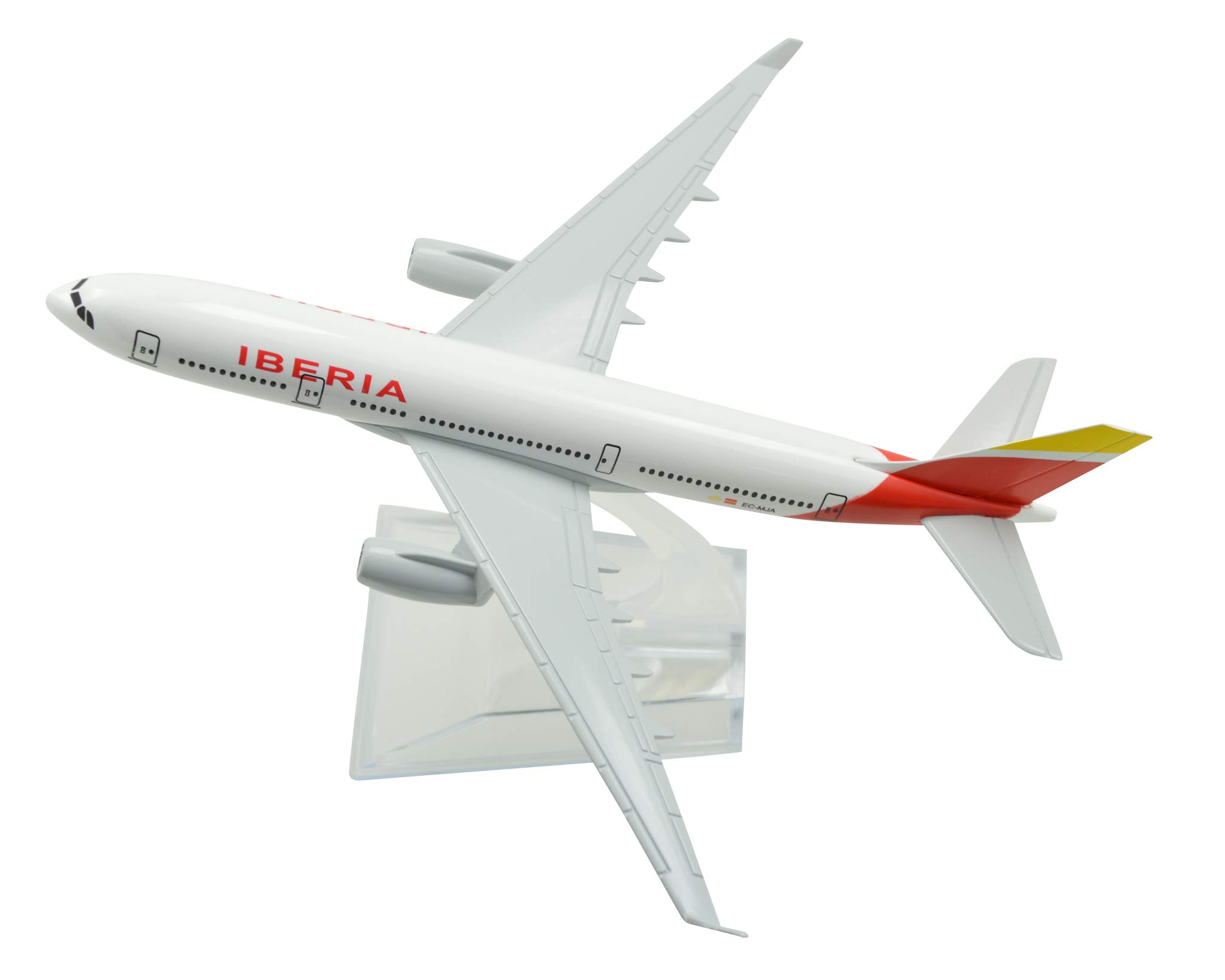 TANG DYNASTY(TM) 1:400 16cm Airbus A330 Iberia Airlines Metal Airplane Model Plane Toy Plane Model
