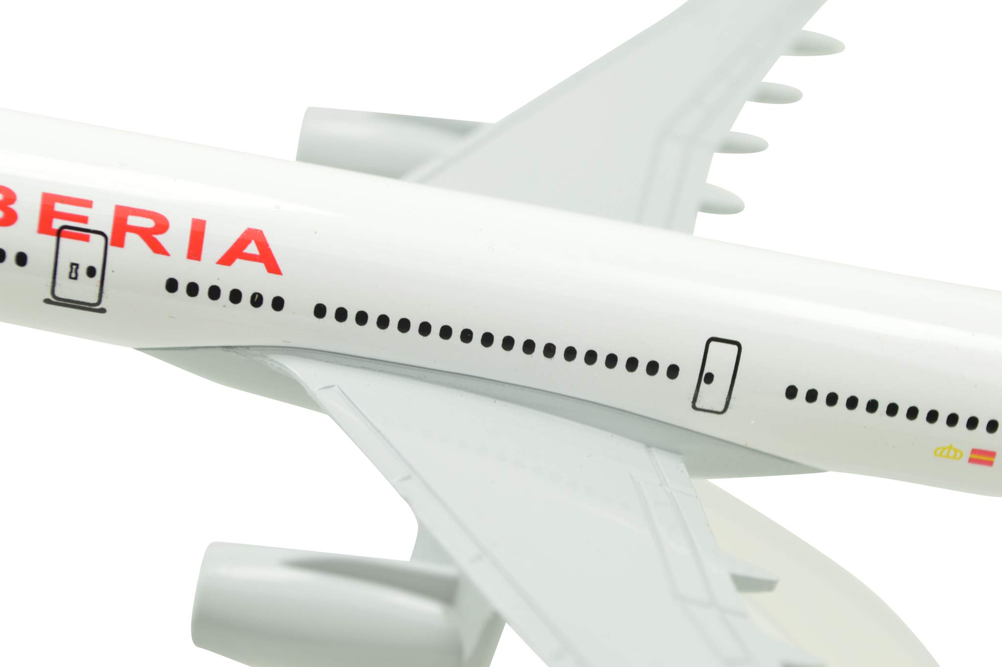 TANG DYNASTY(TM) 1:400 16cm Airbus A330 Iberia Airlines Metal Airplane Model Plane Toy Plane Model
