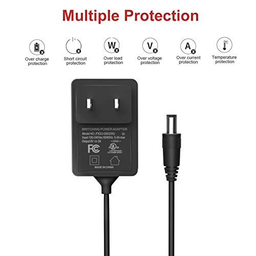 5V Baby Swing Replacement Power Cord Compatible with Graco Swing, Simple Swing, Glider LX, Glider Elite, Glider Petite LX, Sweetpeace, Sweet Snuggle, DuetConnect LX, DuetSoothe AC Adapter (10FT)