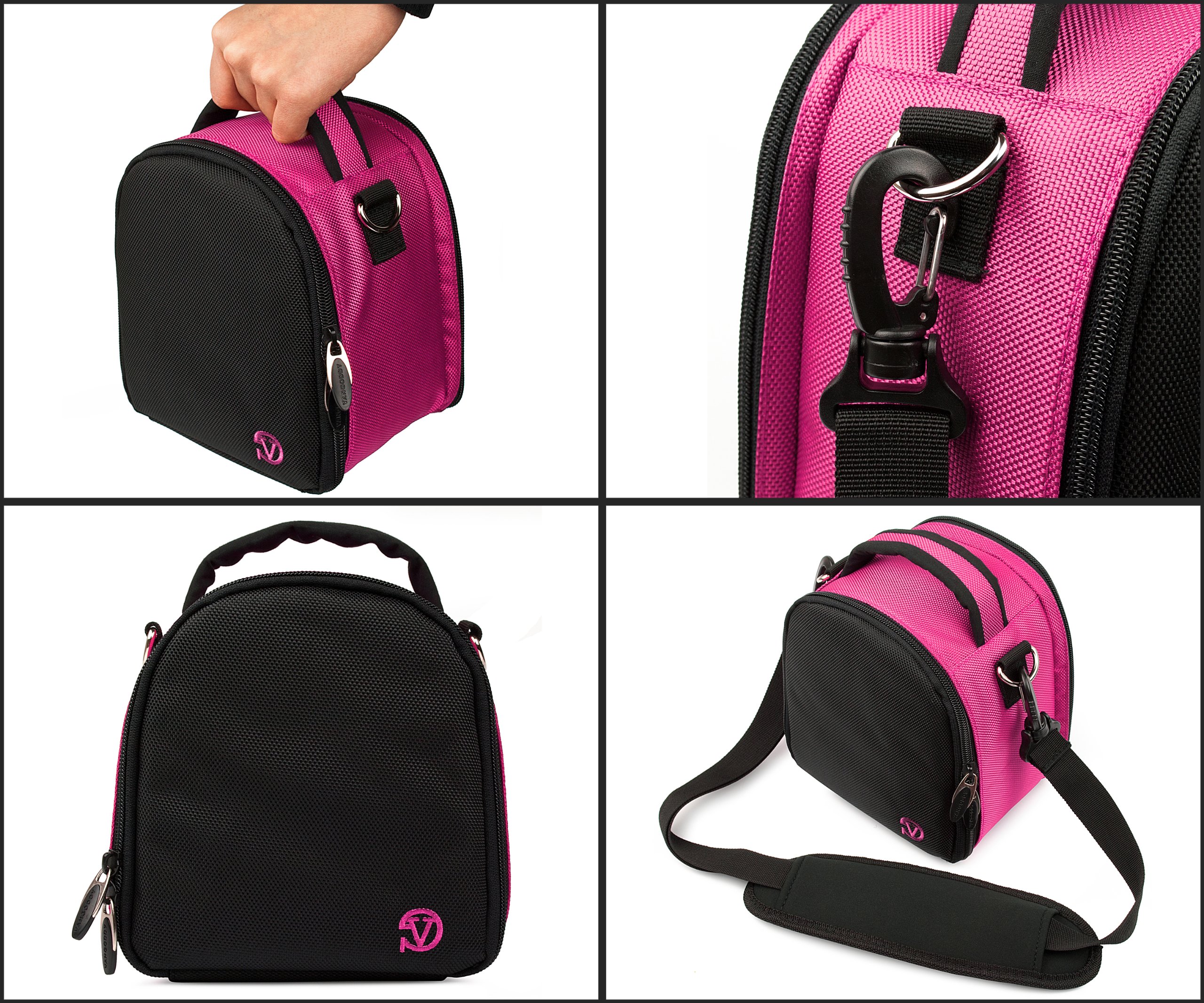 Laurel Travel Camera Bag Case For Canon EOS, 5Ds, 5Ds R, 7D Mark II, Mark 3 EF DSLR Camera