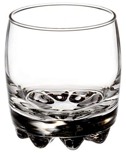 Bormioli Rocco Galassia Tumbler Rocks Glasses, Set of 6, Gift Boxed,10 oz