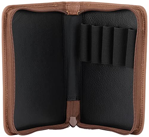 Sailor 79-1500-280 Fountain Pen Pen Pen Case, Collection Case for 5, Brown