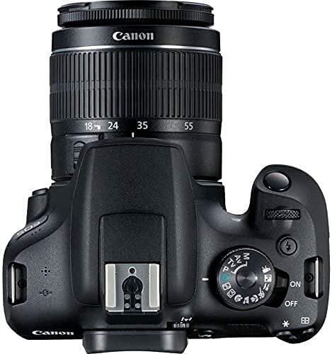 Canon Intl. EOS 2000D (Rebel T7) DSLR Camera wCanon EF-S 18-55mm F3.5-5.6 III Lens and Sunshine Photo Professional Accessories Bundle... (Renewed)