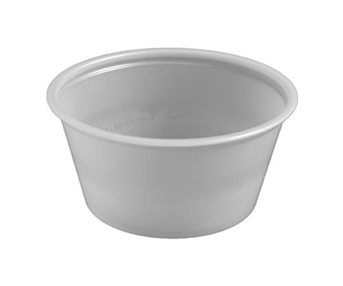 SOLO - 2 oz. Translucent Plastic Souffle Cup, Pack of 250