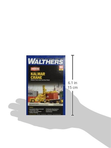Walthers Cornerstone HO Scale Model Kalmar Intermodal Container Crane Kit
