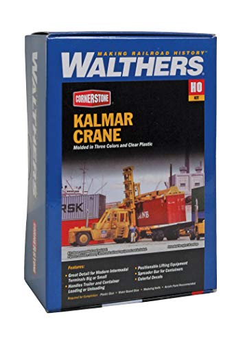 Walthers Cornerstone HO Scale Model Kalmar Intermodal Container Crane Kit