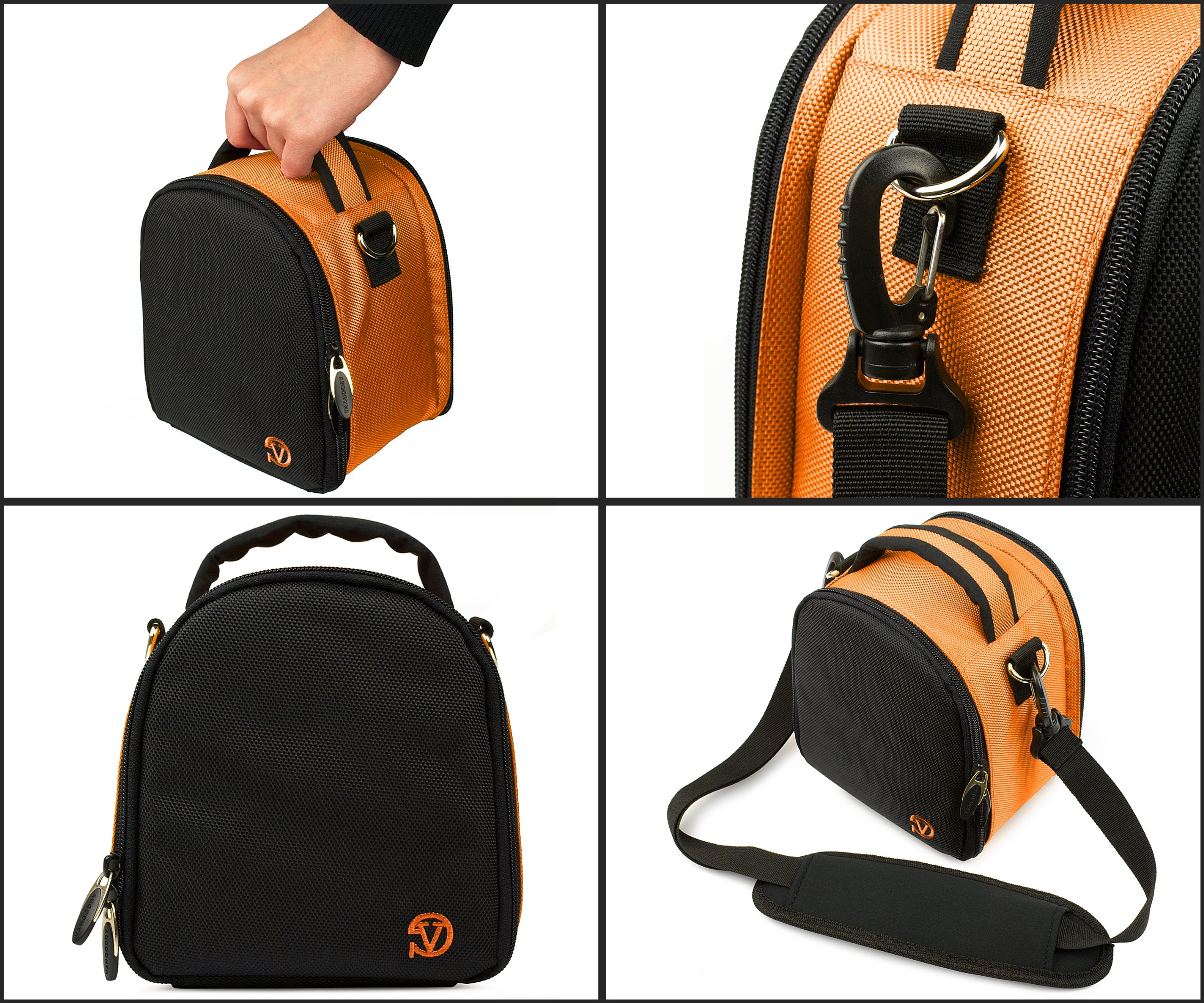 Laurel Travel Camera Bag Case For Canon EOS, 5Ds, 5Ds R, 7D Mark II, Mark 3 EF DSLR Camera