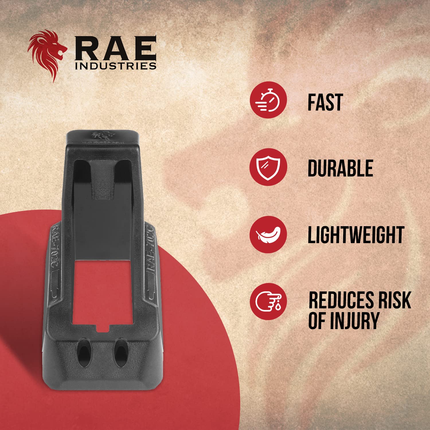 RAEIND Speedloader for Taurus PT709 Single Stack Magazine Speed Loader Reloader (Taurus PT709-9mm)
