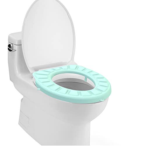 Huhudde Silicone Toilet Seat Cover Decorative Mat Cover Pad Cushion Decoration for Home Toilet Seat Protective Mat Supplies Seat Covers