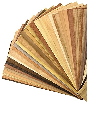 Sauers - SCV-20-MXDOM&EXOTIC Veneer Variety Pack 20 Sq. Ft. by