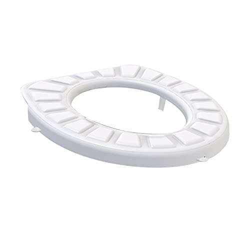 Huhudde Silicone Toilet Seat Cover Decorative Mat Cover Pad Cushion Decoration for Home Toilet Seat Protective Mat Supplies Seat Covers