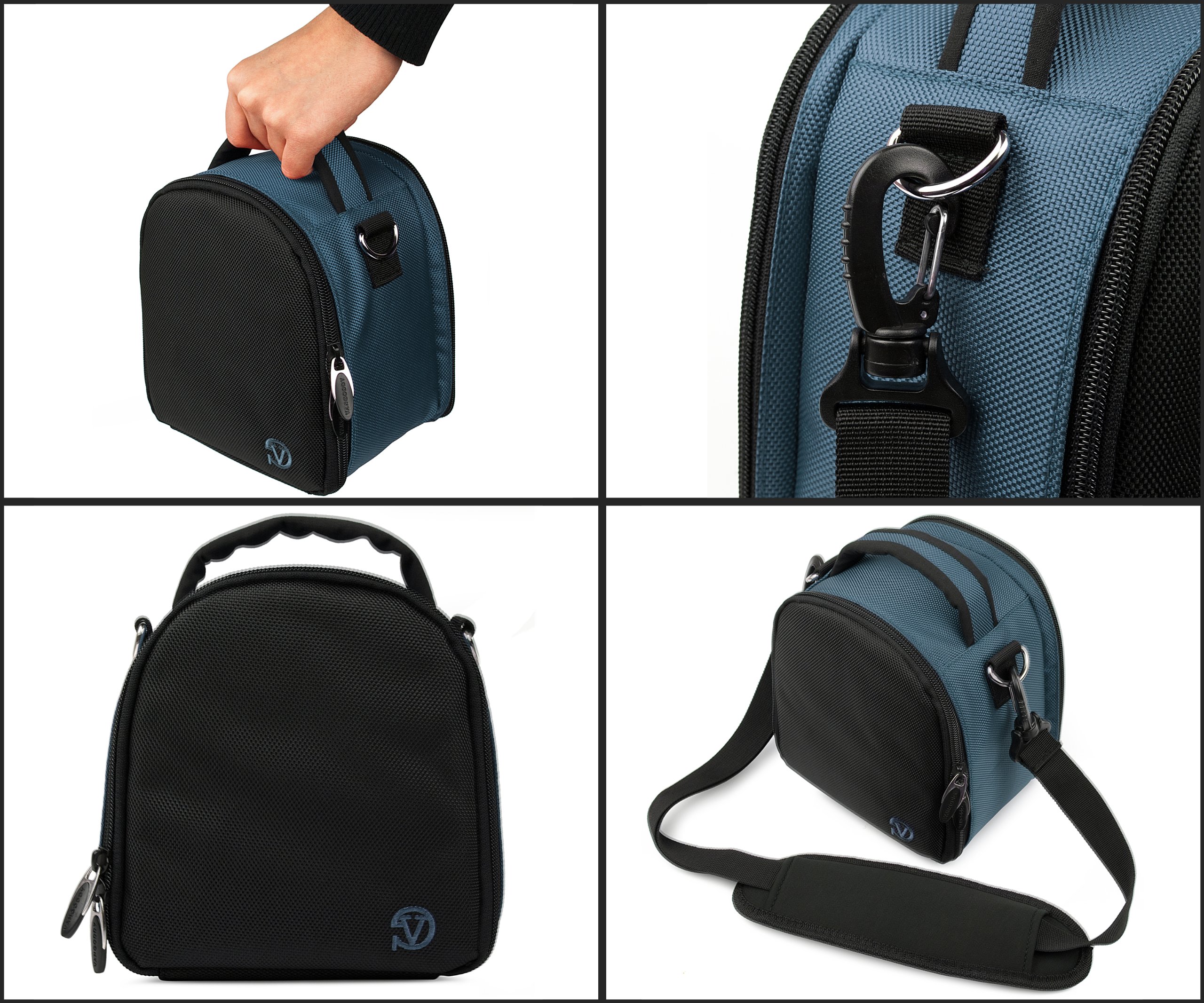 Laurel Travel Camera Bag Case For Canon EOS, 5Ds, 5Ds R, 7D Mark II, Mark 3 EF DSLR Camera