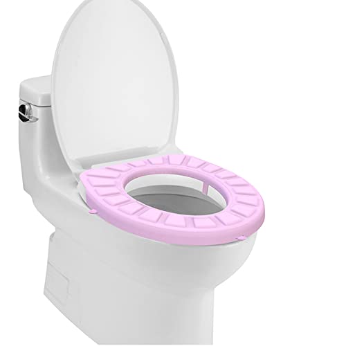 Huhudde Silicone Toilet Seat Cover Decorative Mat Cover Pad Cushion Decoration for Home Toilet Seat Protective Mat Supplies Seat Covers