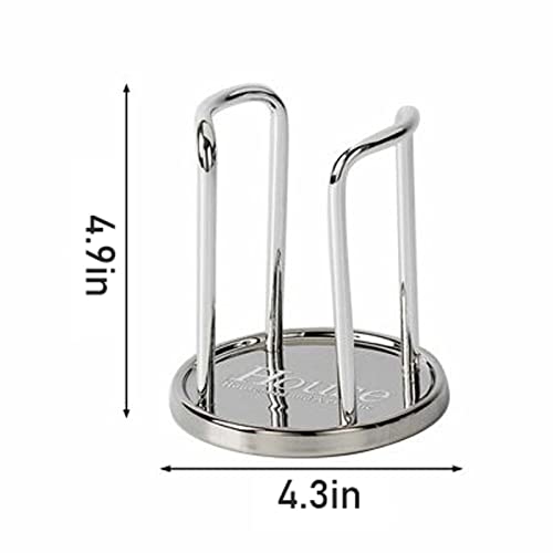 MLAFE Paper Cup Dispenser, Dixie Cup Holder, Cup Dispenser, Bar, Coffee Table Cup Holder, Mouthwash Cup Organizer, Suitable for Bathroom, Kitchen, Just Put The Counter (White)