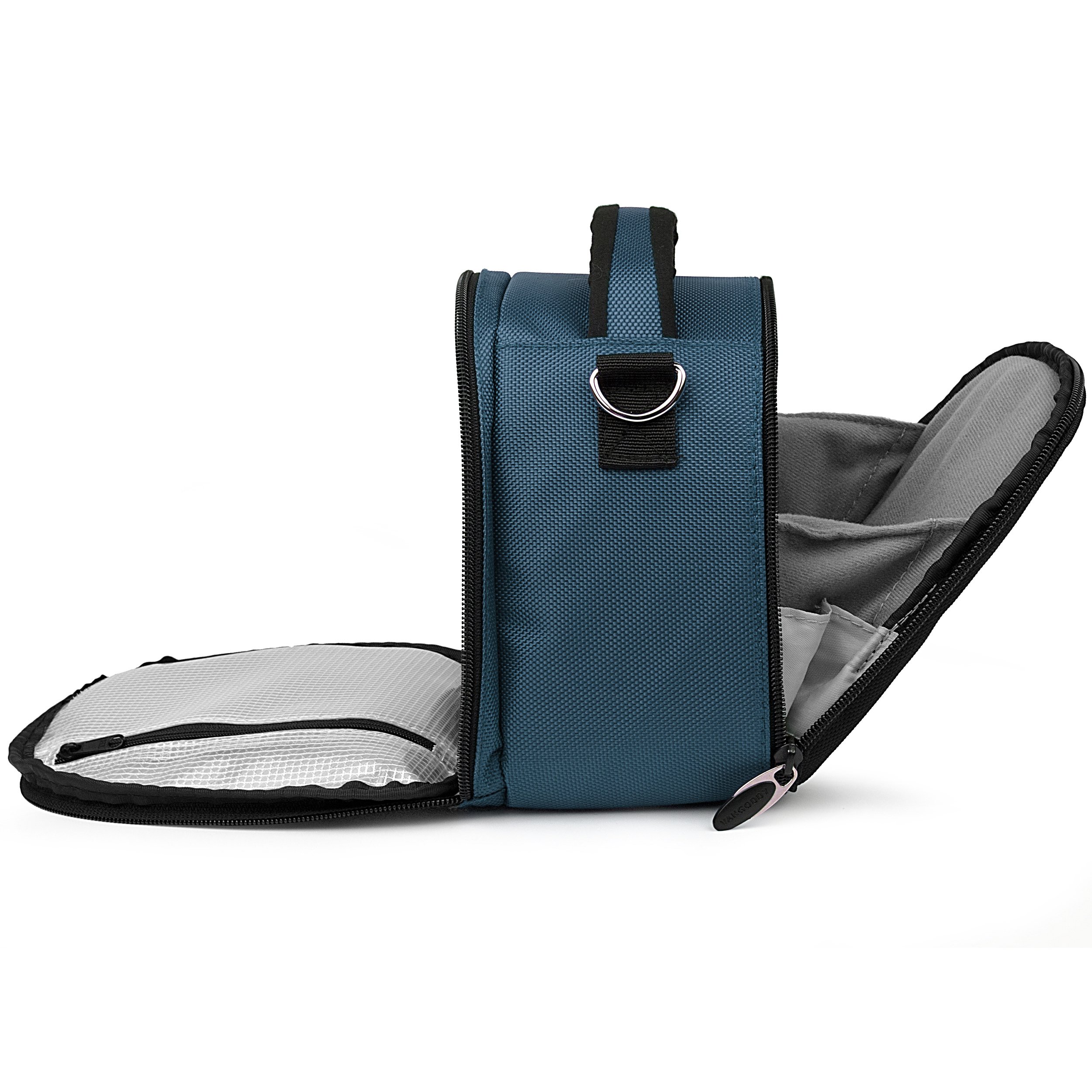 Laurel Travel Camera Bag Case For Canon EOS, 5Ds, 5Ds R, 7D Mark II, Mark 3 EF DSLR Camera