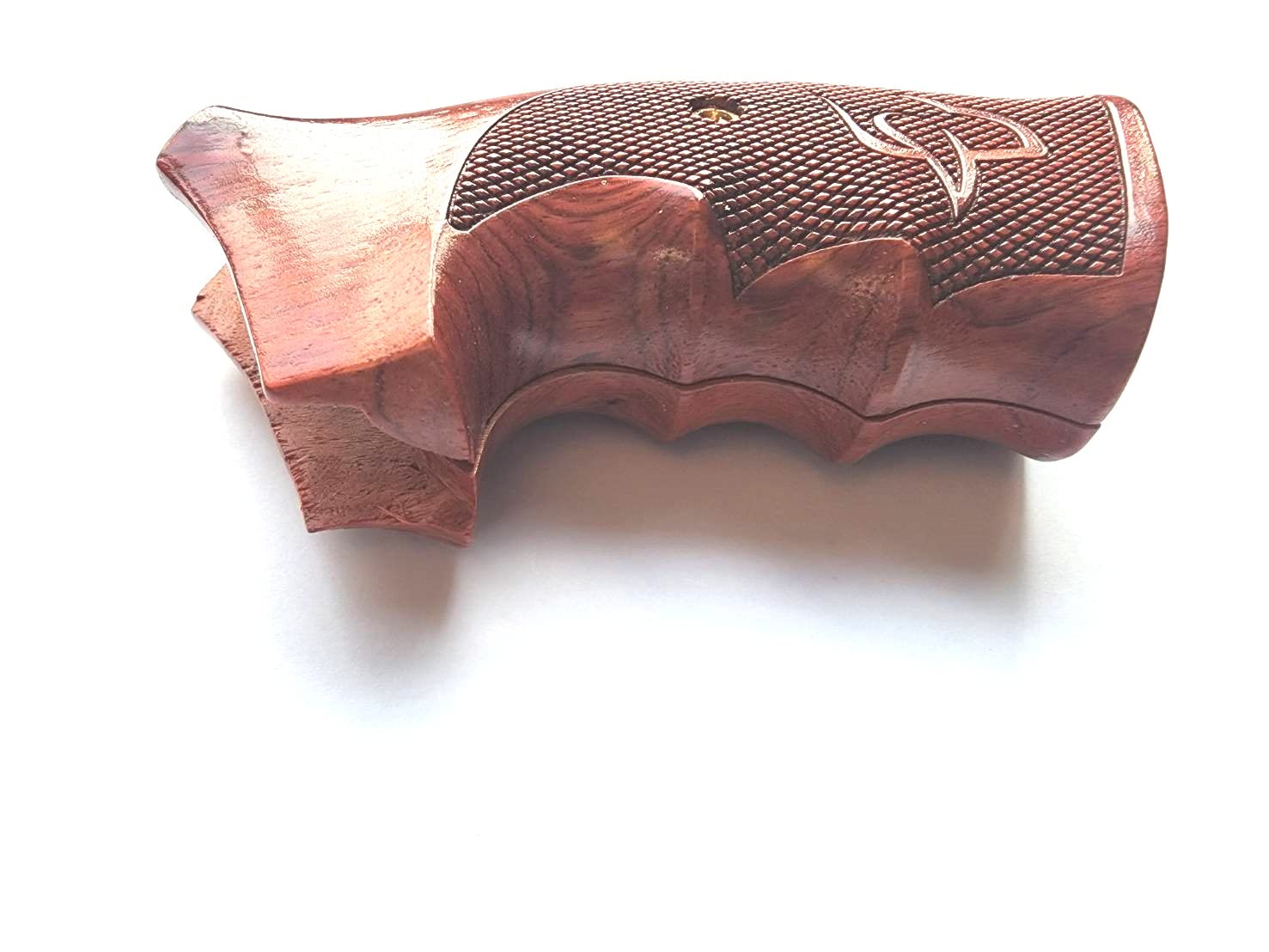 BMPL Hardwood Open Back Luxury Laser Grips Compatible with Taurus Medium/Large Frame.357 M44, 65, 66, 80, 82, 83, 96, 431, 441, 607, 608, 669 Revolver Handmade Handcraft