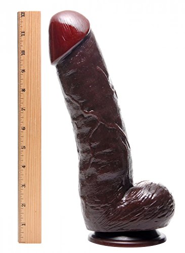 The Forearm Huge Suction Cup Dildo Black