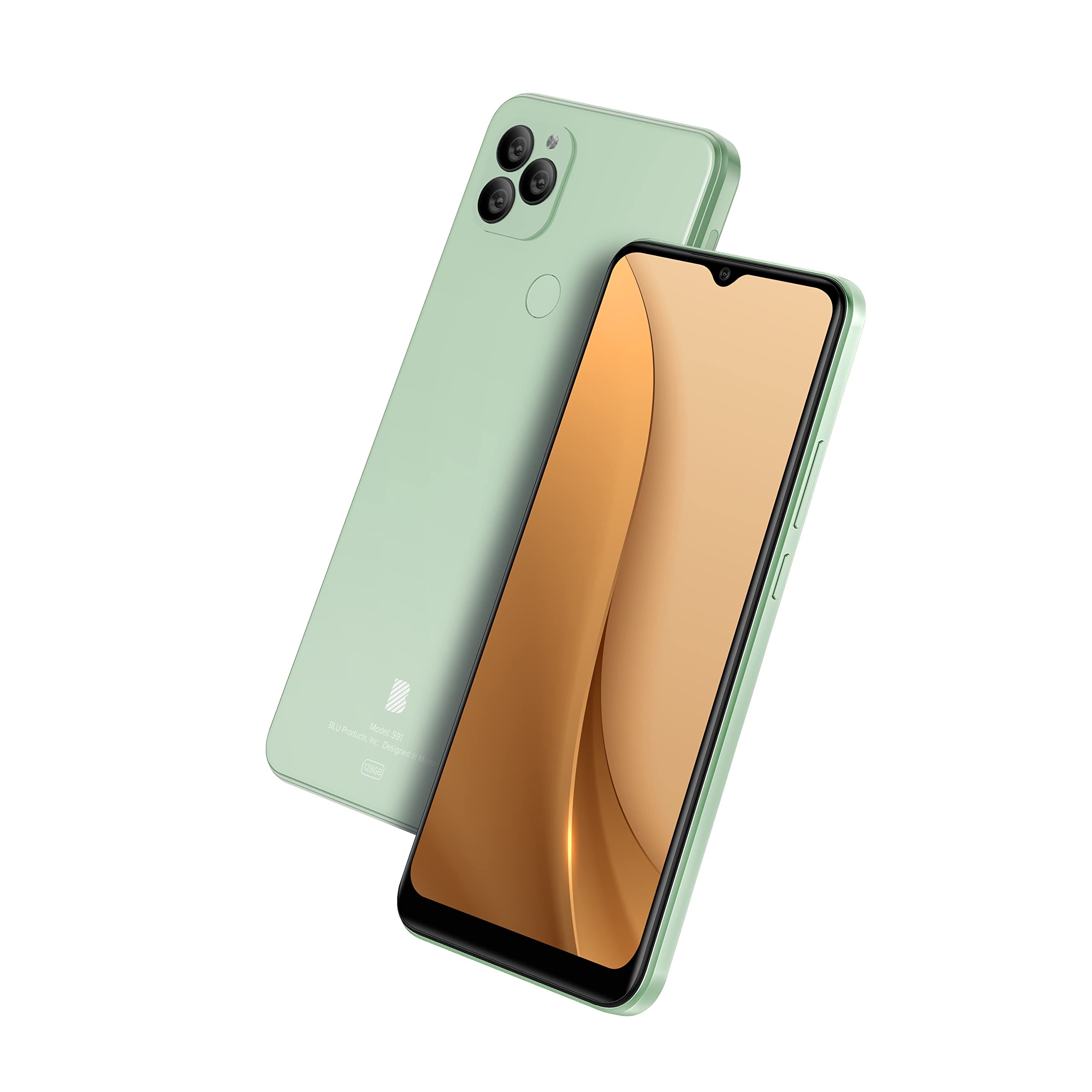 BLU S91 S0690WW 128GB Dual SIM GSM Unlocked Android Smartphone - Green