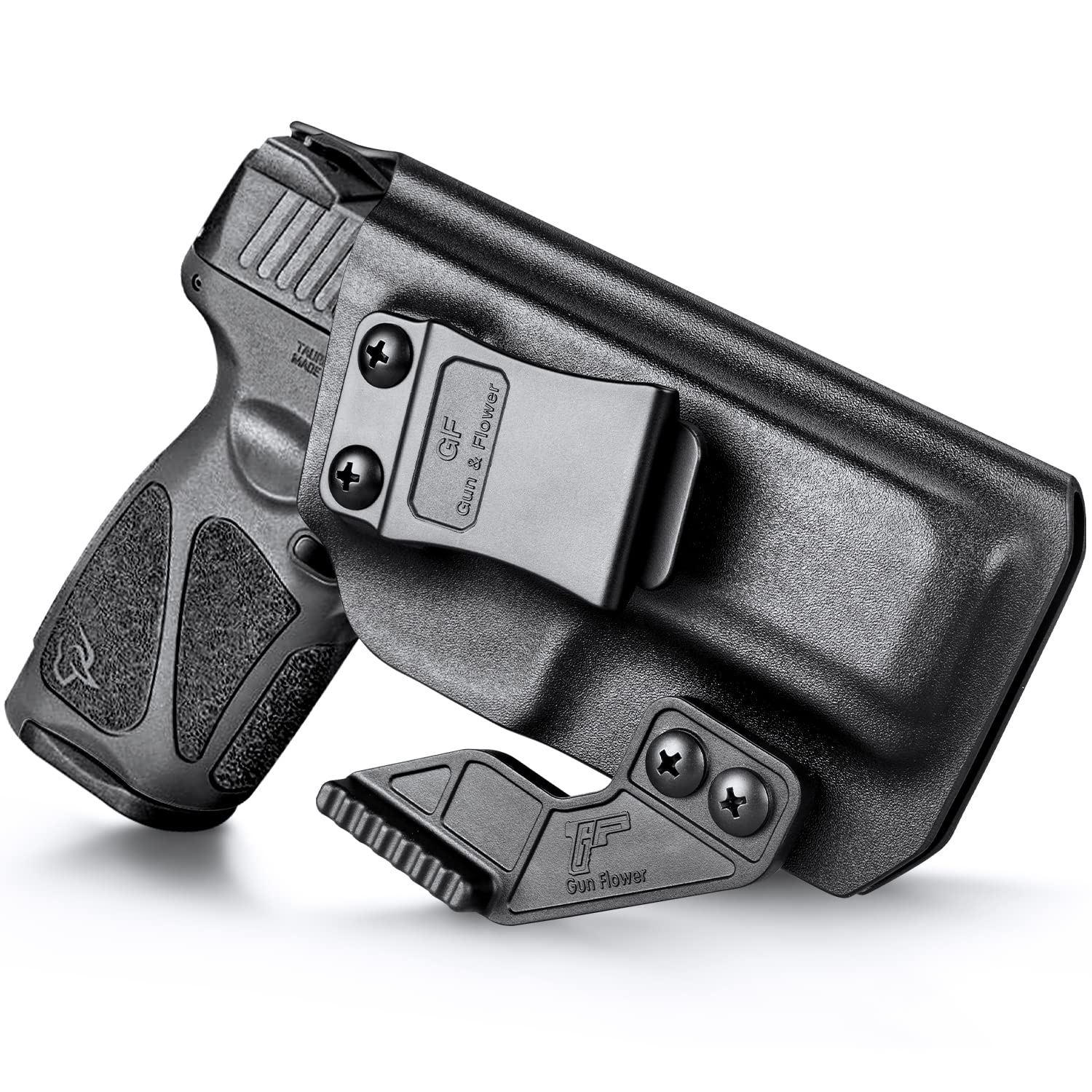 IWB Kydex Holsters Compatible with Taurus G3, Inside Waistband Concealed Carry IWB Holster for G3 Taurus, Adj. Retention, Right Hand
