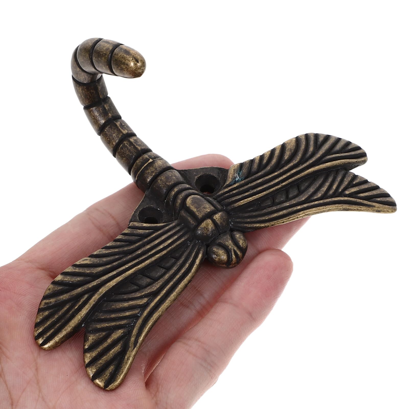 Alipis Dragonfly Clothes Hook Household Wall Hook Dragonfly Hook Storage Hanger Key Storage Hook Decorative Hook Wall Storage Hook Wall Hanging Hooks Wall Hooks for Hanging Door Back Hook