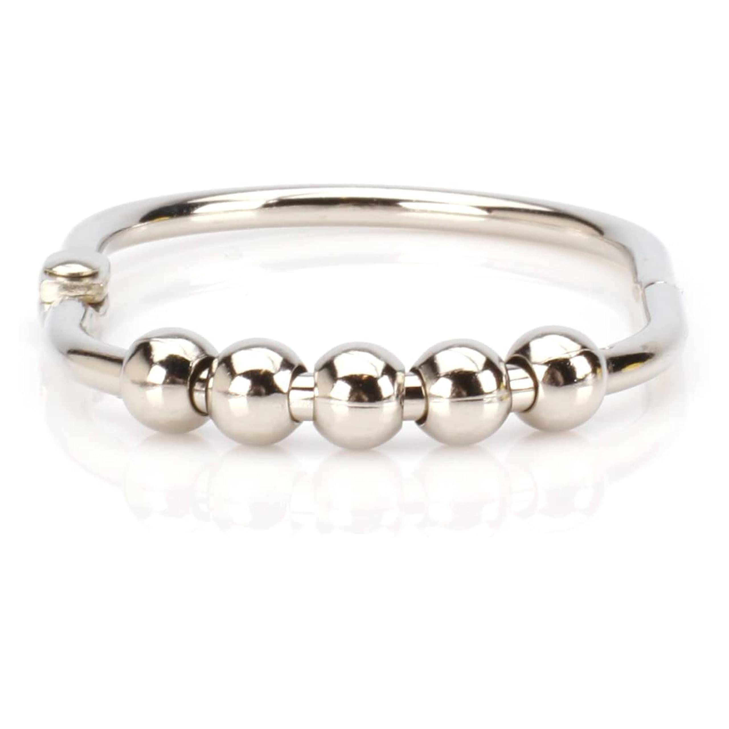 2 Lb. Depot Wide Shower Curtain Rings - Set of 12 Easy Glide Rollers with Polished Nickel Finish - Stainless Steel Shower Hooks for Straight and Curved Rods - Decorative and Durable for Any Bathroom