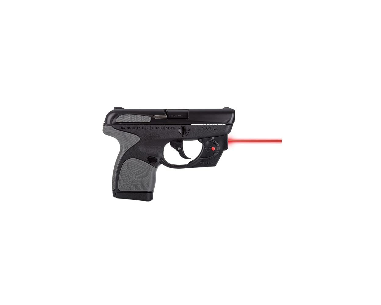 Viridian E Series Red Laser Sight for Taurus Spectrum, Gun Sight with Ambidextrous On and Off Switch, Black