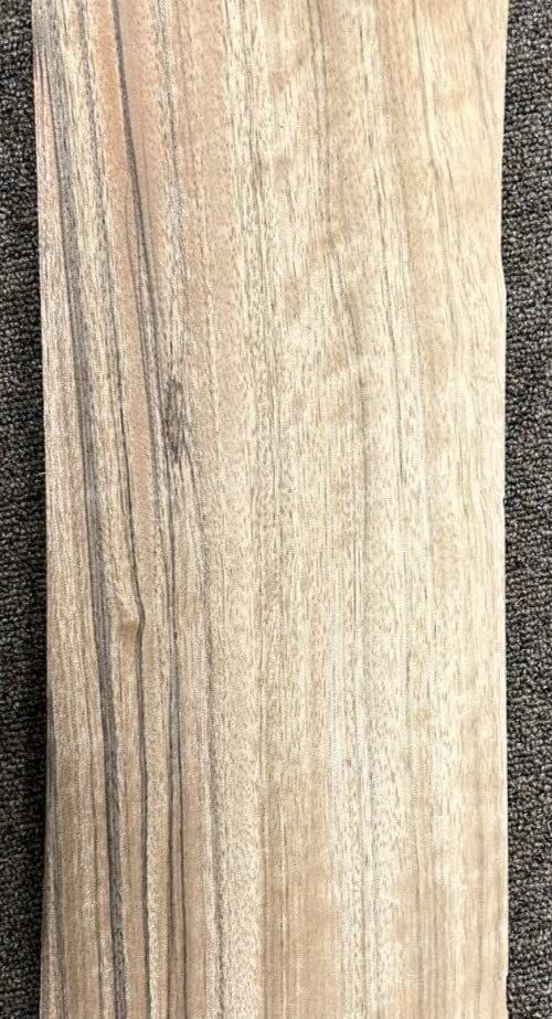 Paldao Wood Veneer 6.5" x 22" with no Backing raw Veneer 1/42" AAA Grade