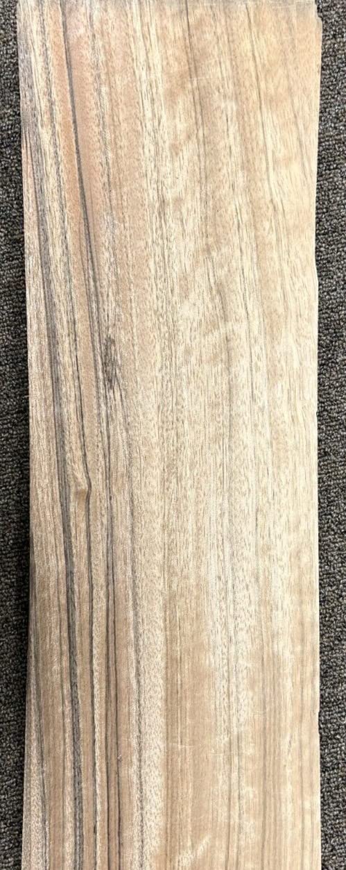 Paldao Wood Veneer 6.5" x 22" with no Backing raw Veneer 1/42" AAA Grade