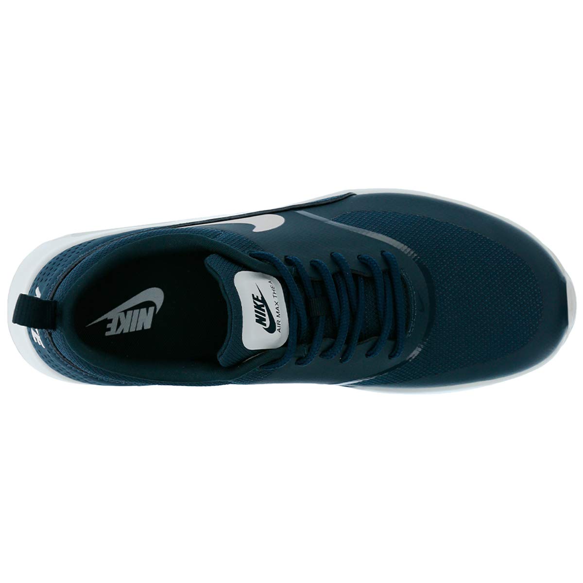 Nike Women's Air Max Thea Running Shoes Navy/Platinum/Summit White 9.5