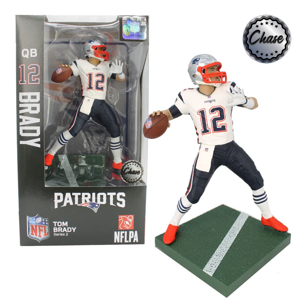 CLARKtoys Tom Brady (New England Patriots) Exclusive Chase 6" Figure