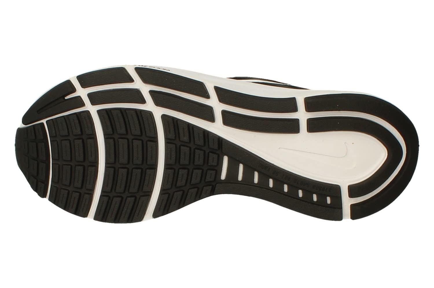 Nike Women's Low-Top Sneakers, Black White 001, 7