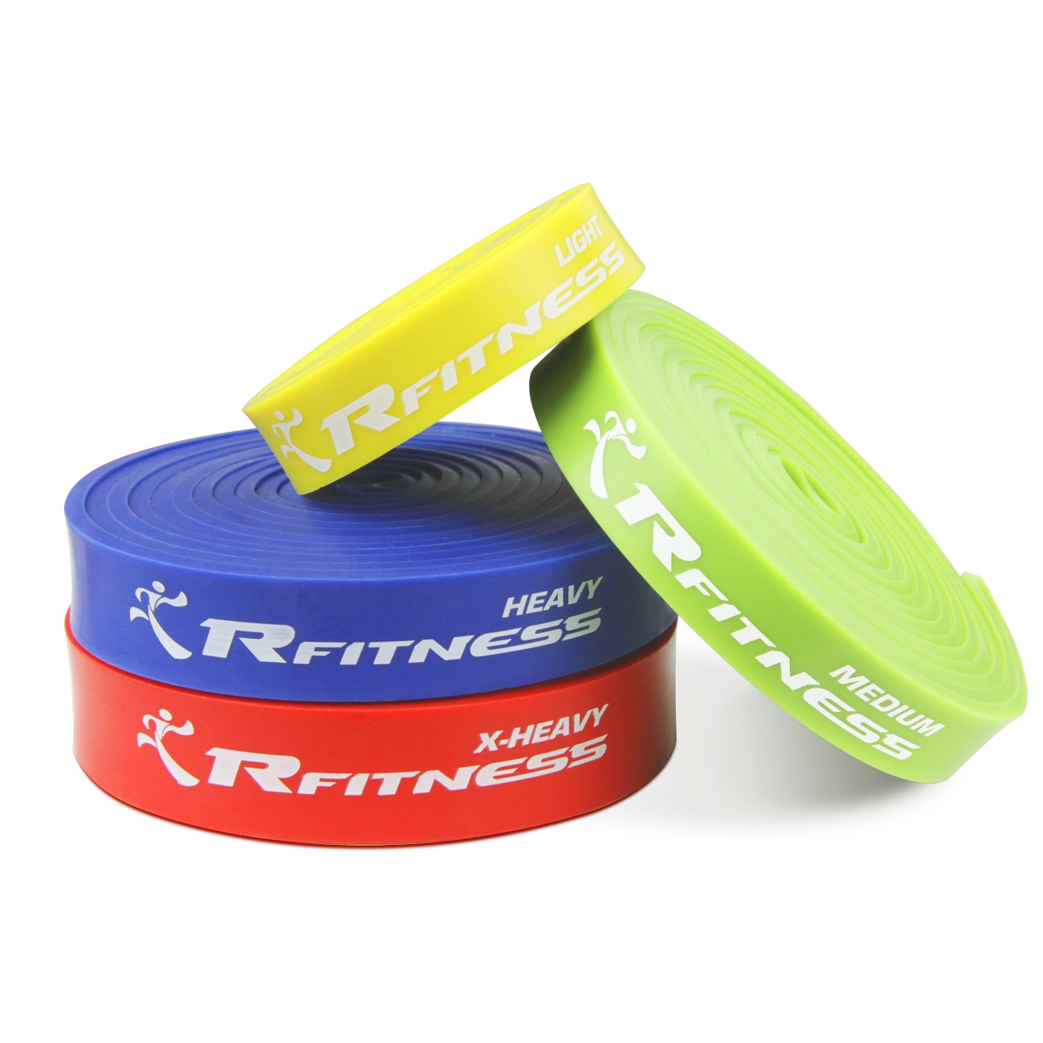 Furinno RFitness Professional 41-Inch Long Loop Stretch Latex Exercise Band, Medium (Green)